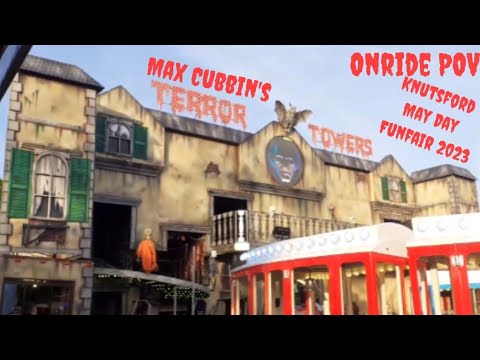 Max Cubbin's Terror Towers Ghost Train Onride POV At Knutsford May Day ...