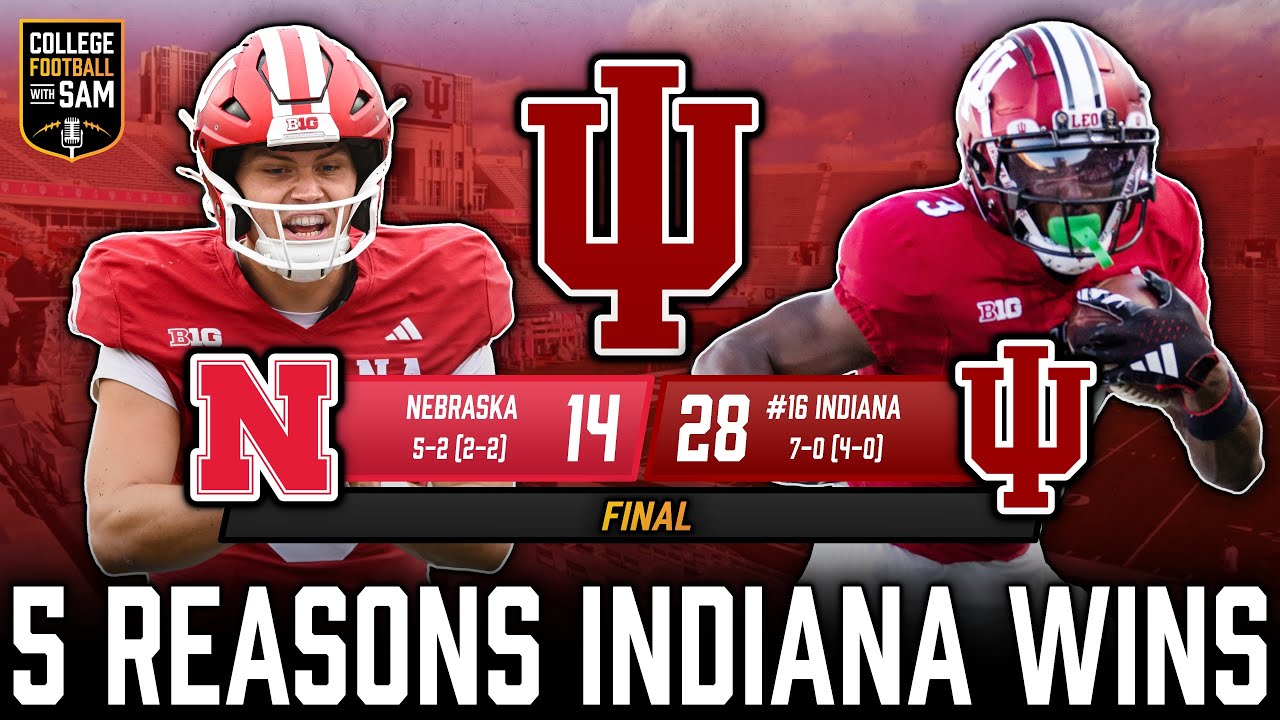 Why Indiana Football Will DEFEAT Nebraska - Nebraska vs Indiana 2024 - YouTube