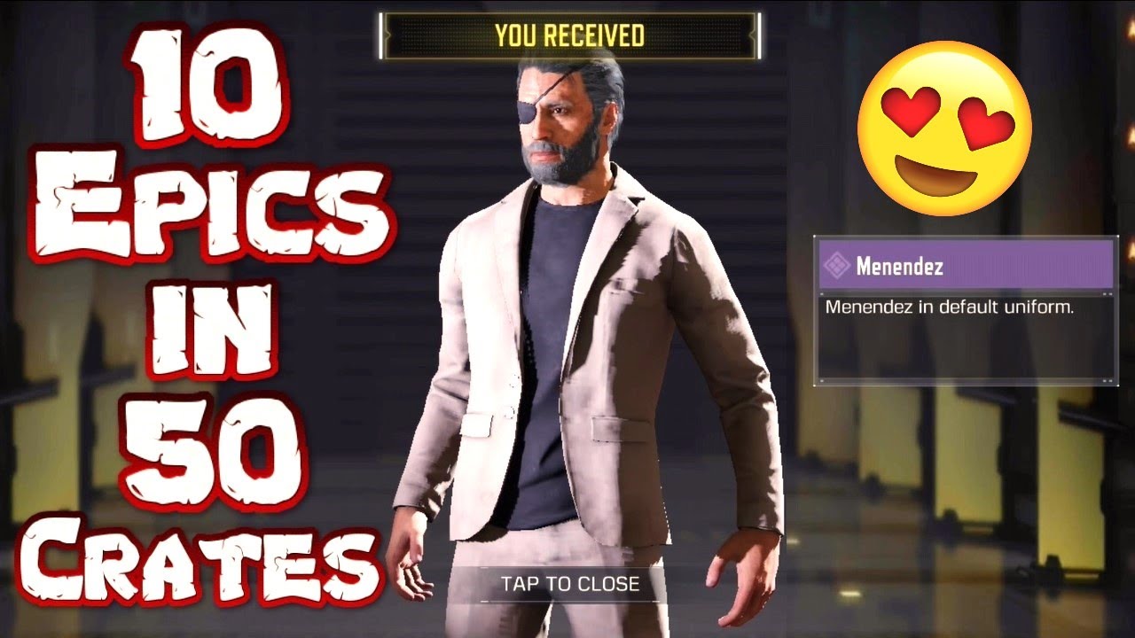 Rebel Crate Opening | Menendez & FR .556 Insurgency | COD Mobile | CODM ...