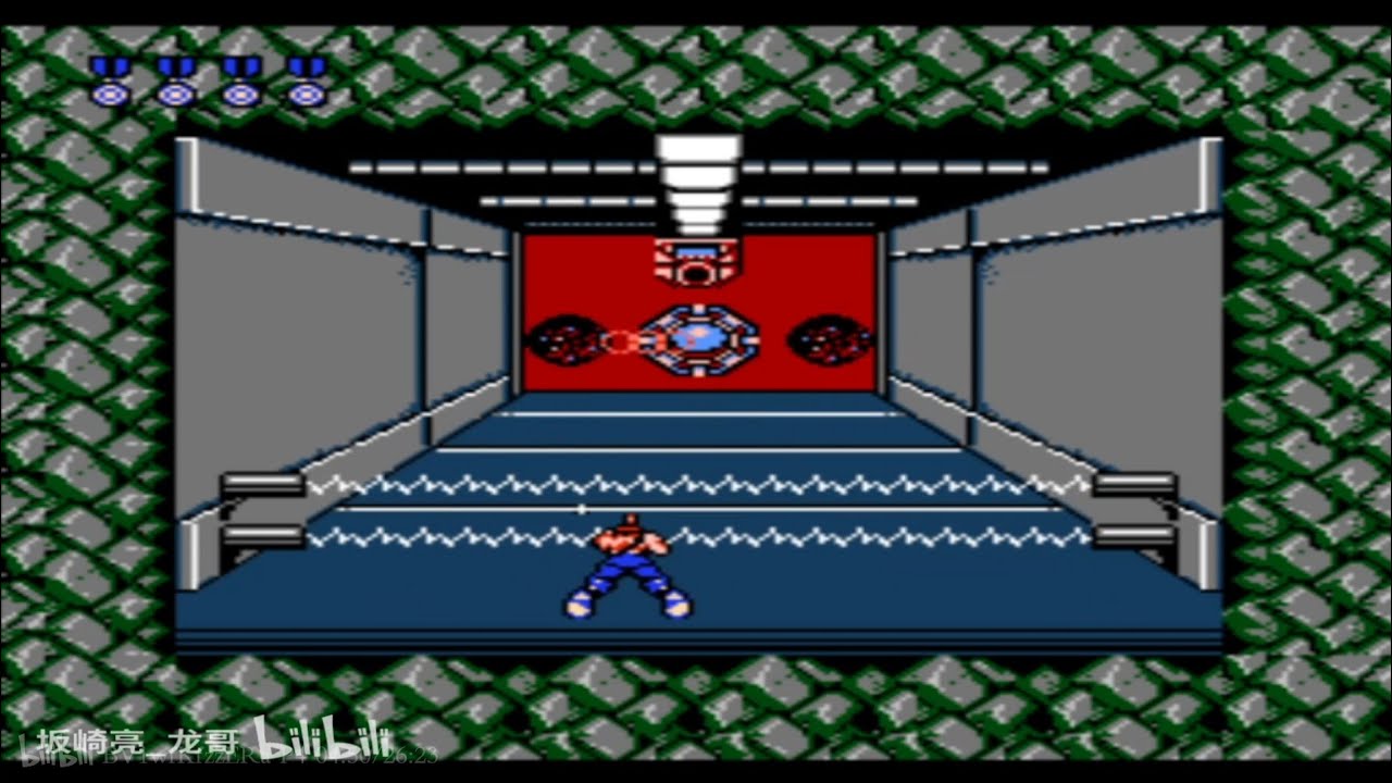 Contra (Japan Version) Playthrough (No Miss) (NES-PAL) 30 Chances - YouTube