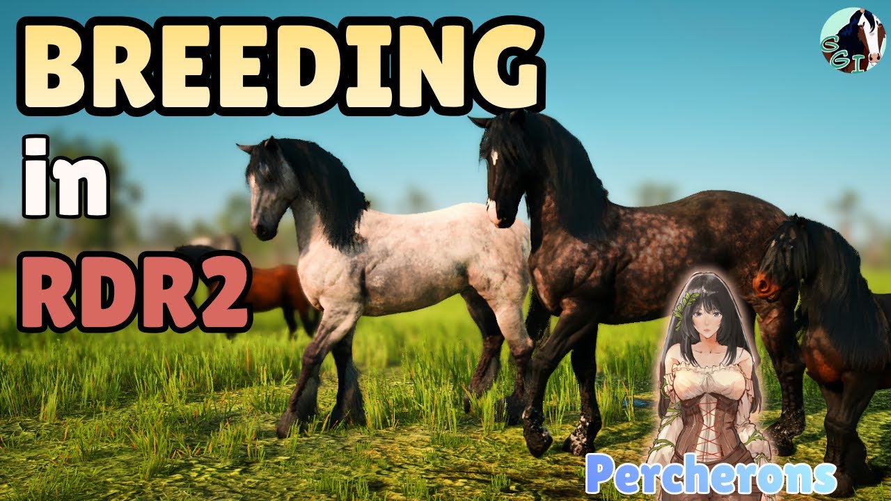 BREEDING in RDR2: Ep. 3 – Big Percherons! | GGI Equestrian | RedM - YouTube
