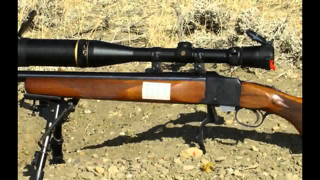 Ruger No.1 Varminter .220 Swift Rifle Best Guns - YouTube