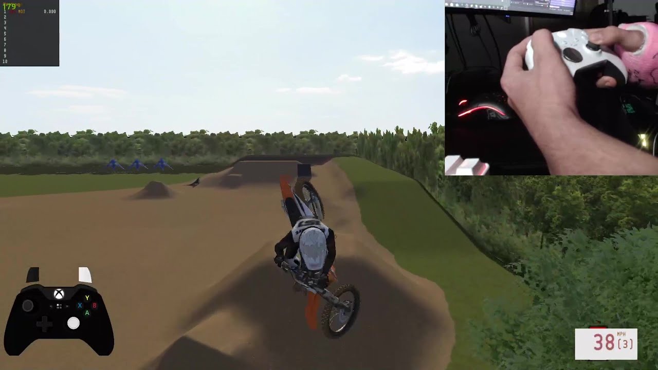 MX BIKES---How to do a 180 Whip Tutorial - YouTube