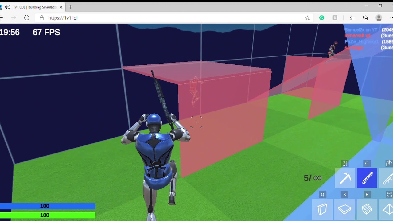 1v1 LOL The Online Building Simulator, Battle Royale & ShOOTING Game - YouTube