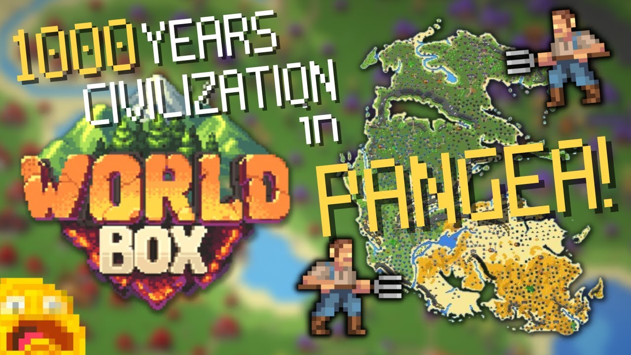 1000 YEARS Civilization Timelapse in PANGEA! (No Commentary) - Worldbox ...
