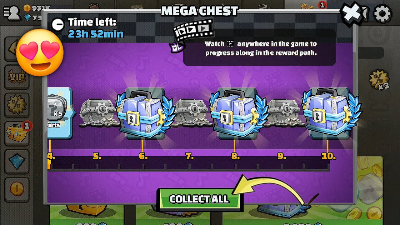 😱 MEGA CHEST OPENING !! NEW UPDATE 1.60.0 - Hill Climb Racing 2 - YouTube