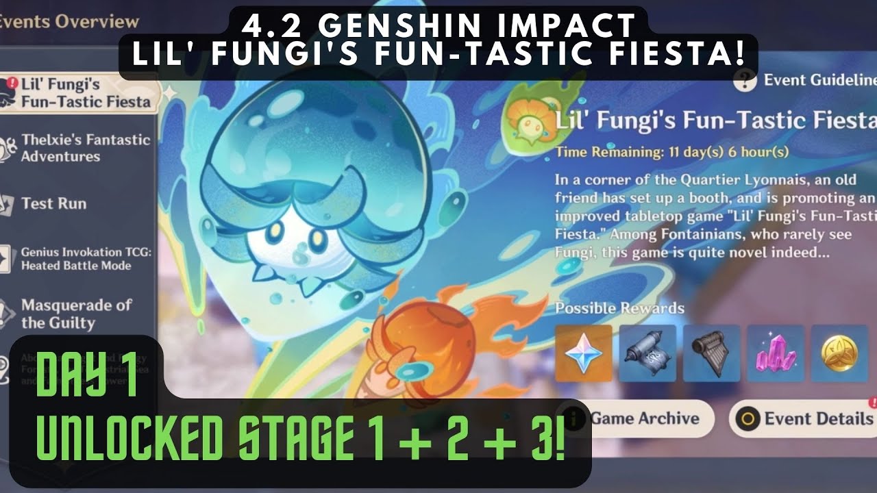 DAY 1 STAGE 1, 2, 3! REUNION WITH HANIYYAH - Lil' Fungi's Fun-Tastic ...