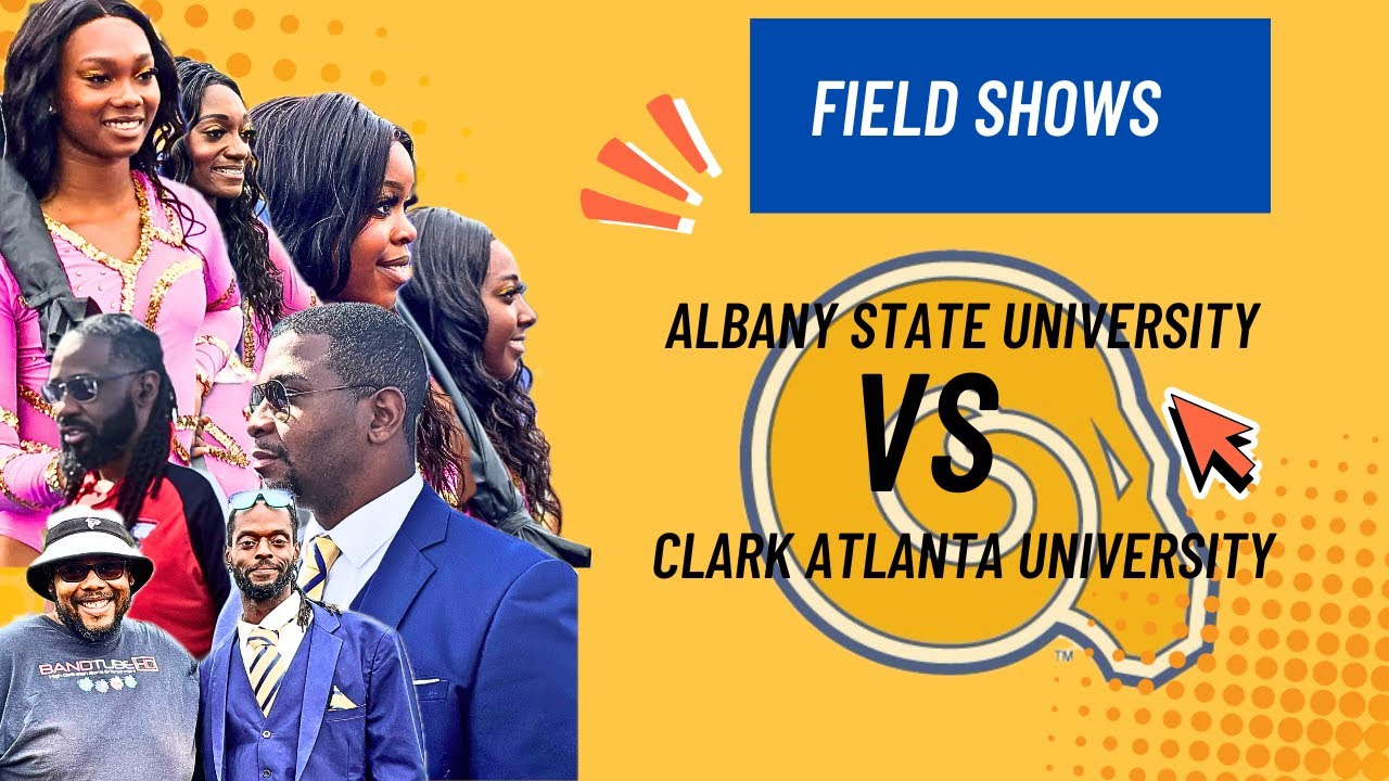 ALBANY STATE UNIVERSITY MRSB AND CLARK ATLANTA UNIVERSITY HALFTIME ...