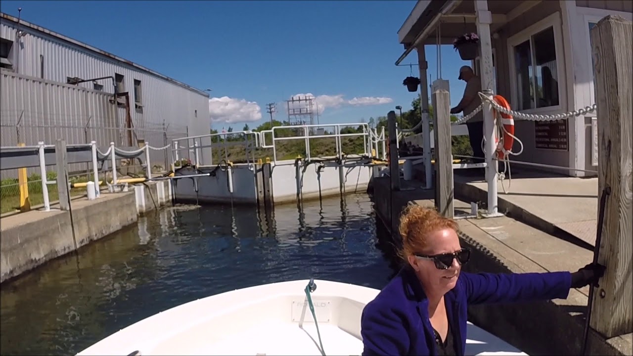 Cheboygan Lock - YouTube