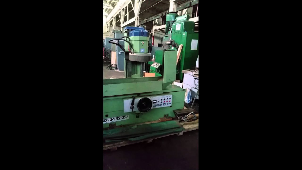 Storm Vulcan surface grinder (SOLD) - YouTube