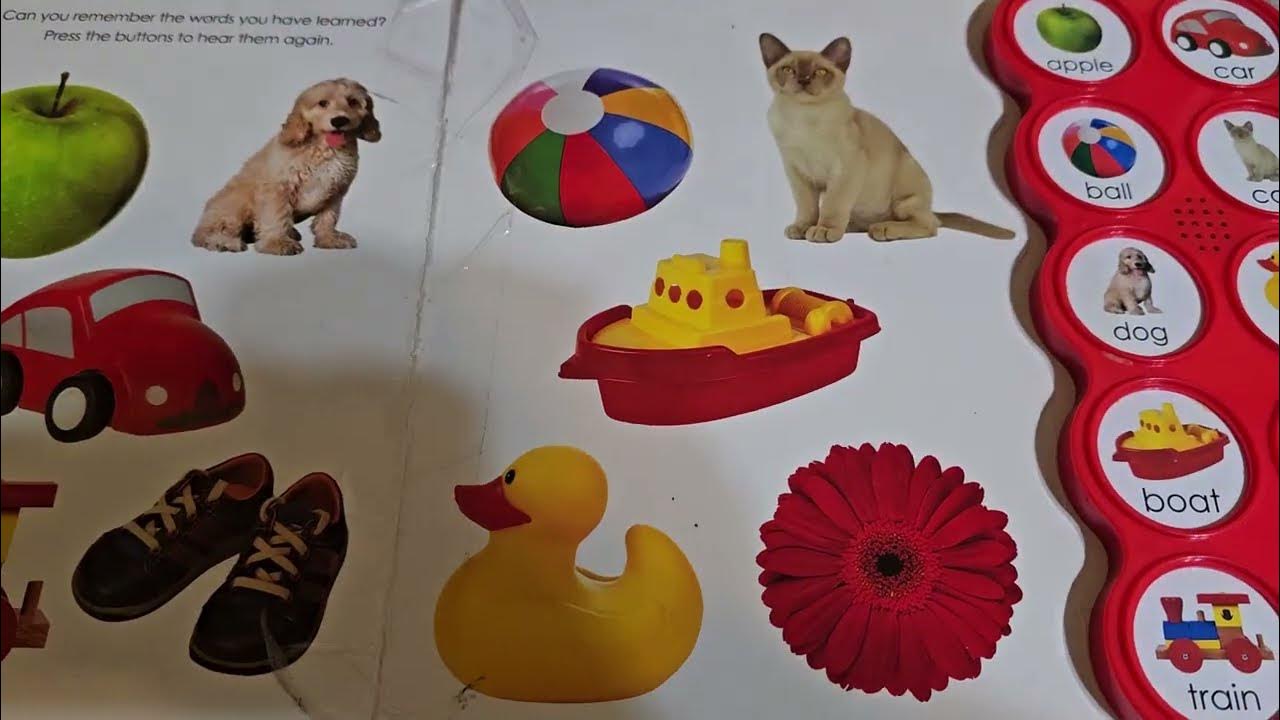 Let's Talk (simple first words) (read together with children) - YouTube