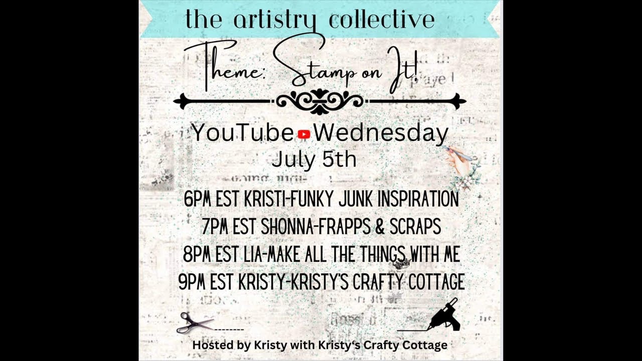 Artistry collective Stamp on it! Live event - YouTube