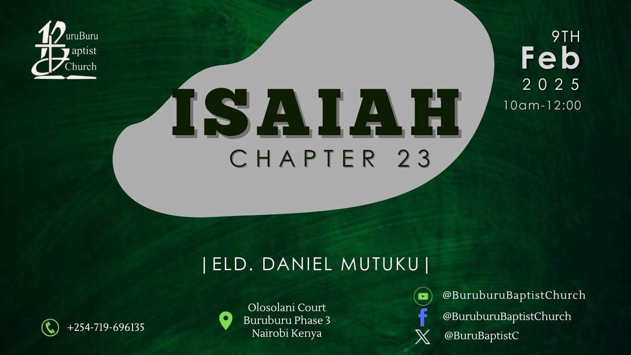 Exposition of Isaiah (Isaiah 23:1-12) | BBC Sunday Service | February 9, 2025 - YouTube