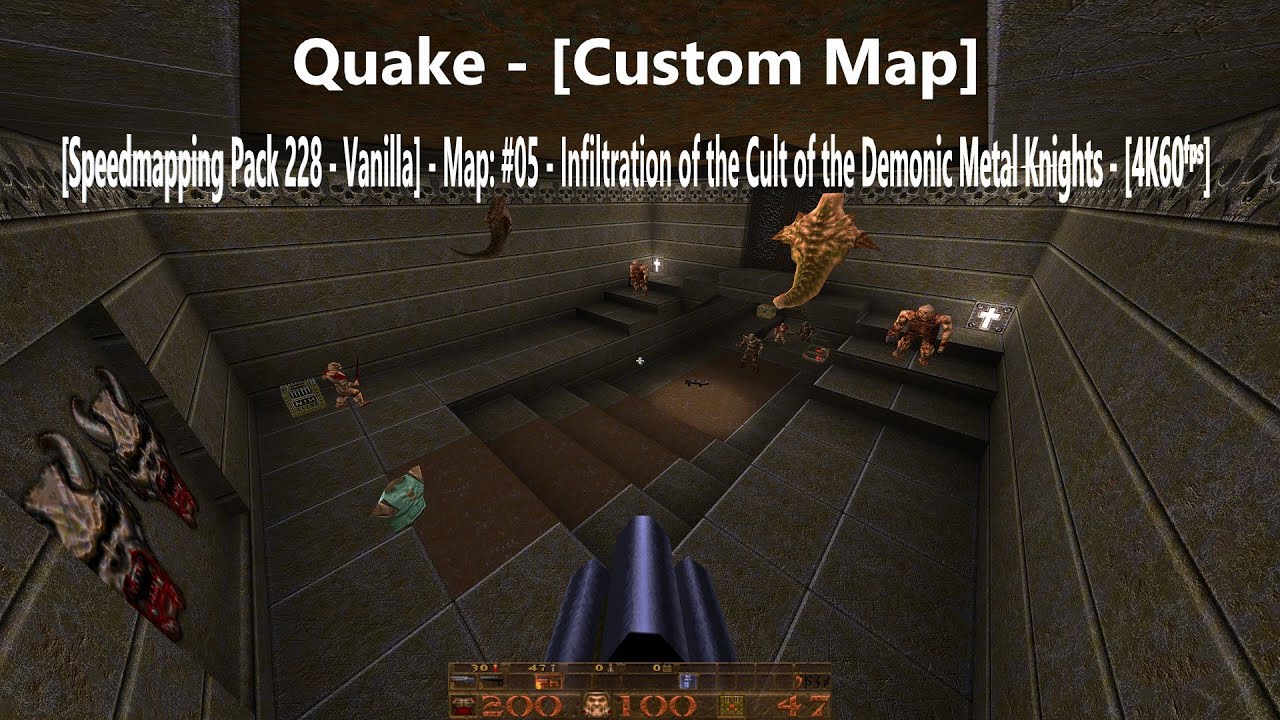Quake - [Speedmapping Pack 228 - Vanilla] - Map: #05 - Infiltration of ...