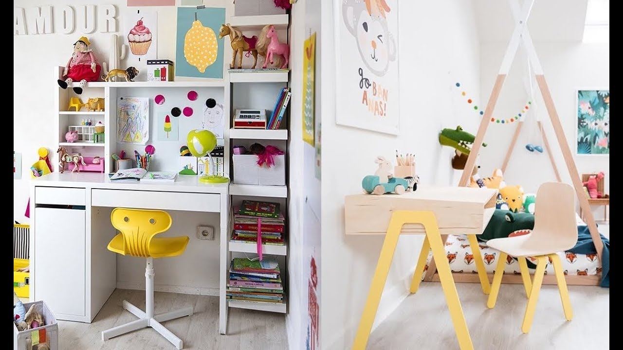 Kids Room Designs A writing desk in the children's room forms, ideas ...
