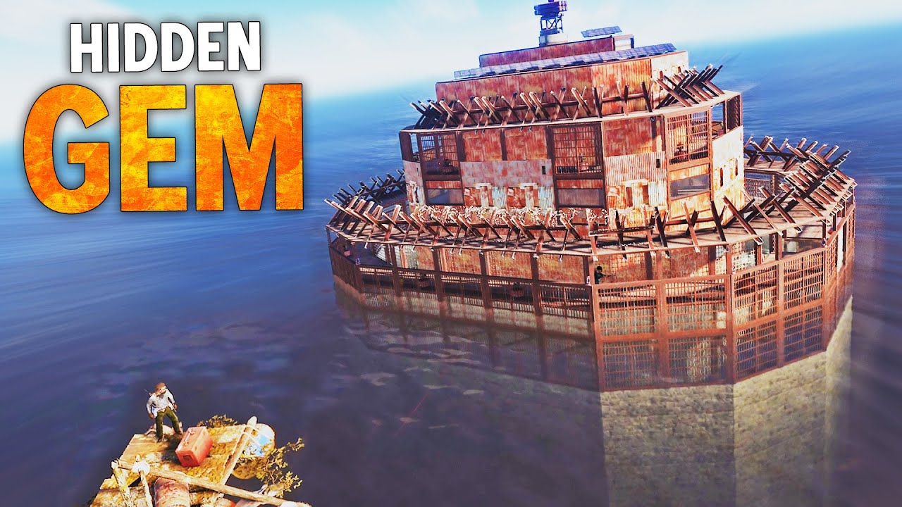 EXPENSIVE Hidden Water Base is STILL Amazing - Rust - YouTube