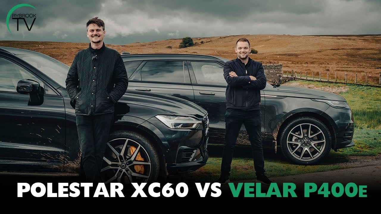Polestar Volvo XC60 vs Range Rover Velar P400e | Twin Test (4K) - YouTube