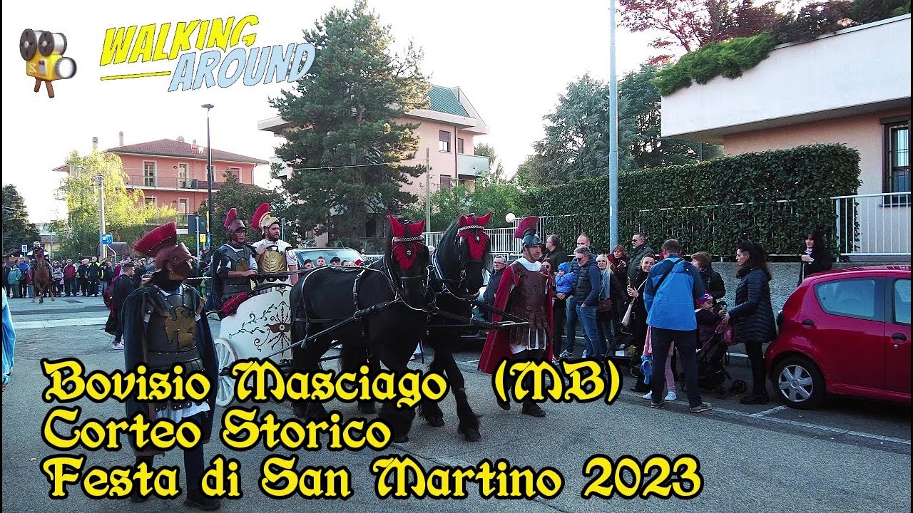 Bovisio Masciago (MB) Corteo storico della festa di San Martino 2023 ...