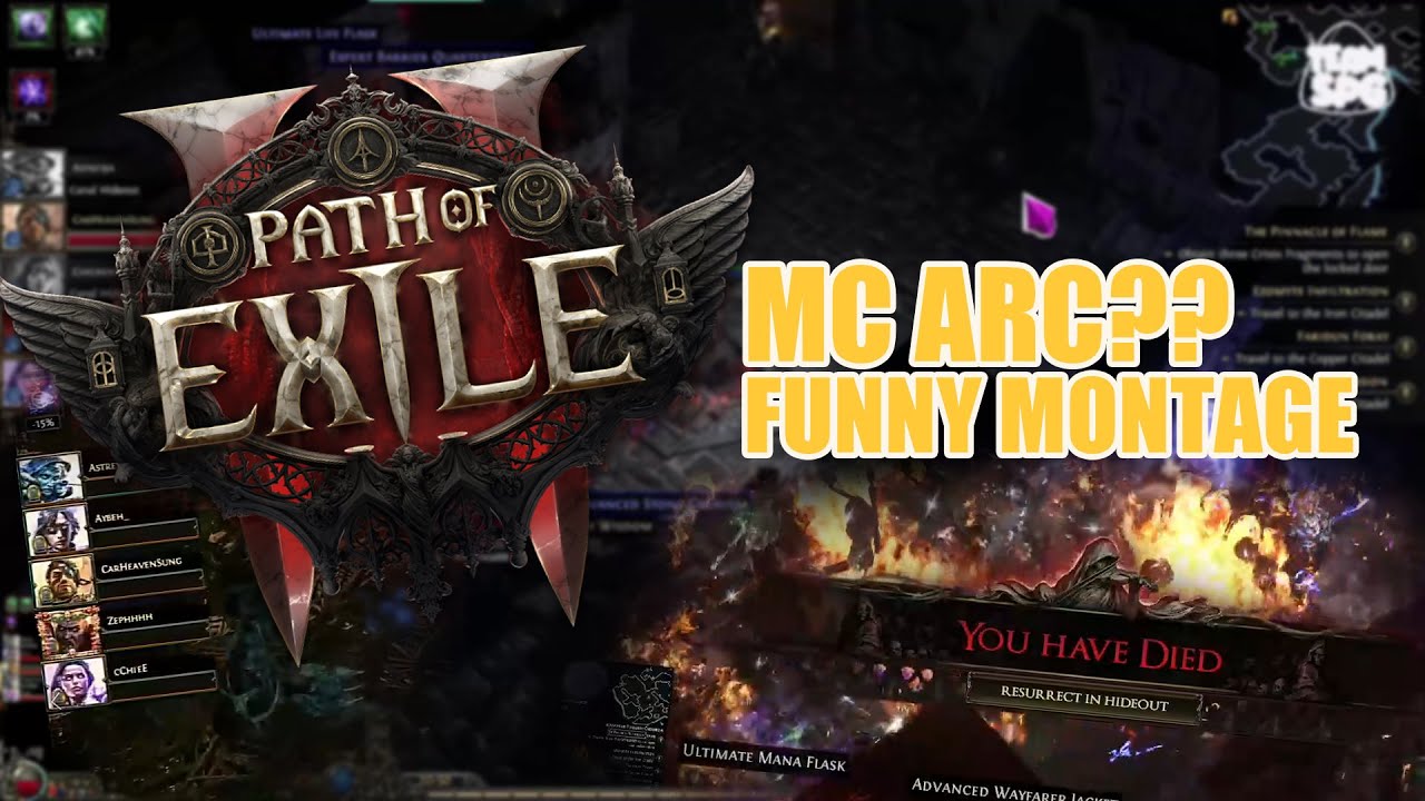 Path of Exile 2 Survival Edition ☠️ | 6-man Team Mapping T15 Funny ...