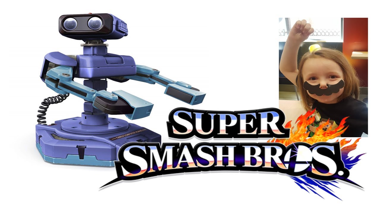 R.O.B Unlocked Part 1 - Rob The Robot NES - Super Smash Bros Brawl ...