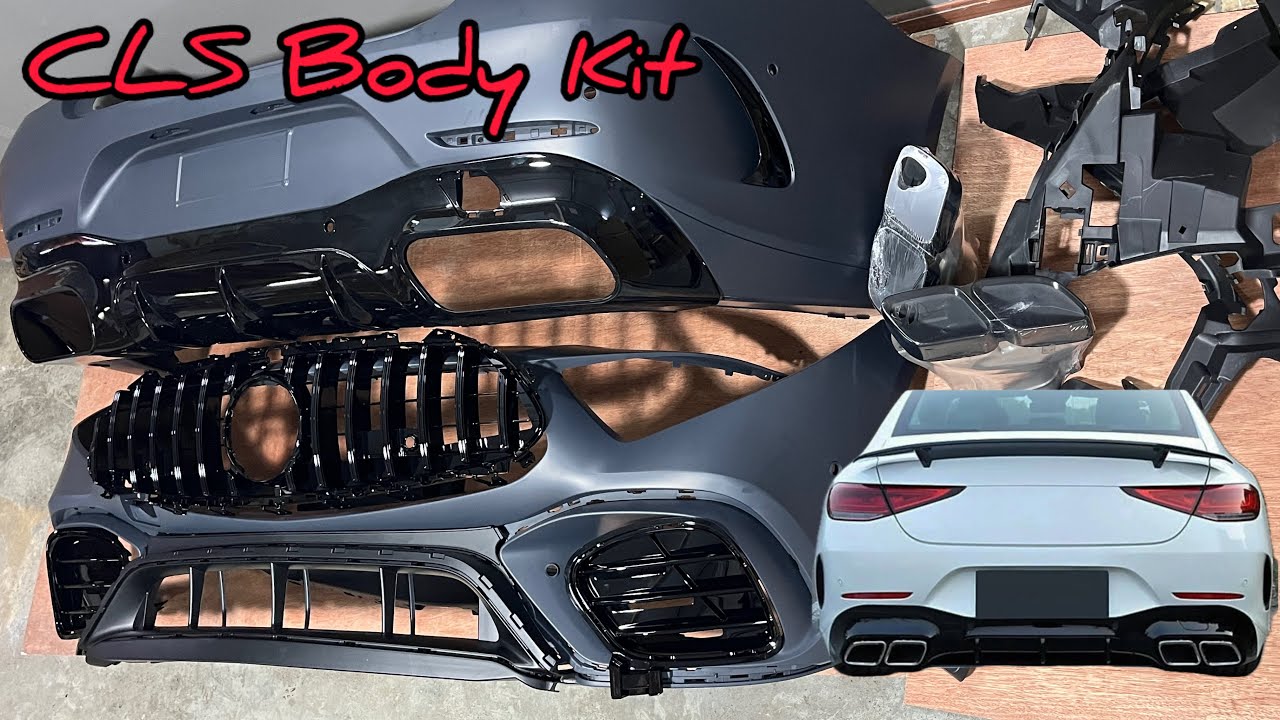 Mercedes CLS Exterior Conversion BODY KIT - YouTube