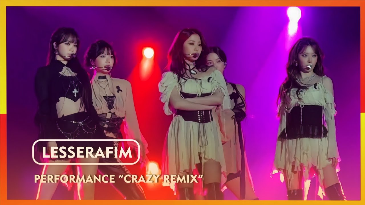 LESSERAFIM 'CRAZY REMIX' PERFORMANCE — GOLDEN DISC MUSIC AWARDS 2025 ...