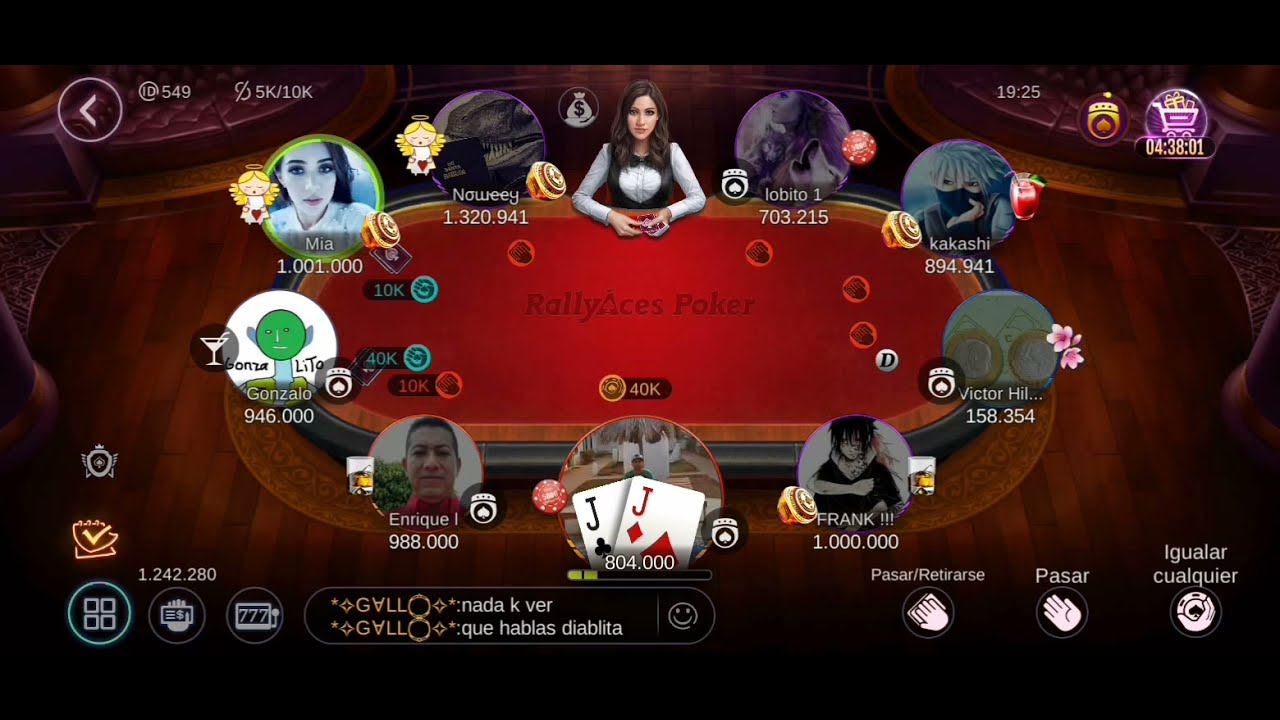 Rally Aces Poker. estrategia con anzuelos ★J.J★ ️😊 - YouTube