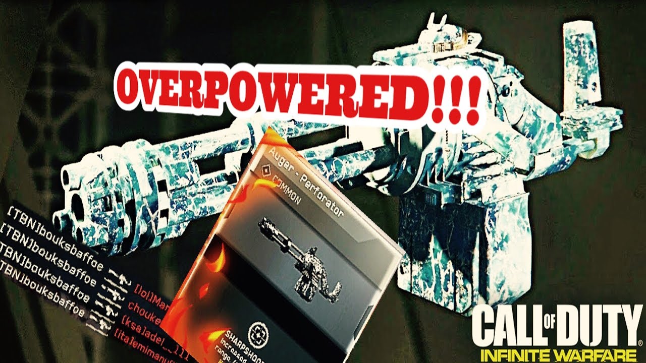 BEST GUN IN INFINITE WARFARE!!! THE AUGER IS TOO OVERPOWERED!!!| COD IW ...