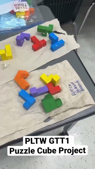 PLTW GTT1: Puzzle Cube Project - YouTube