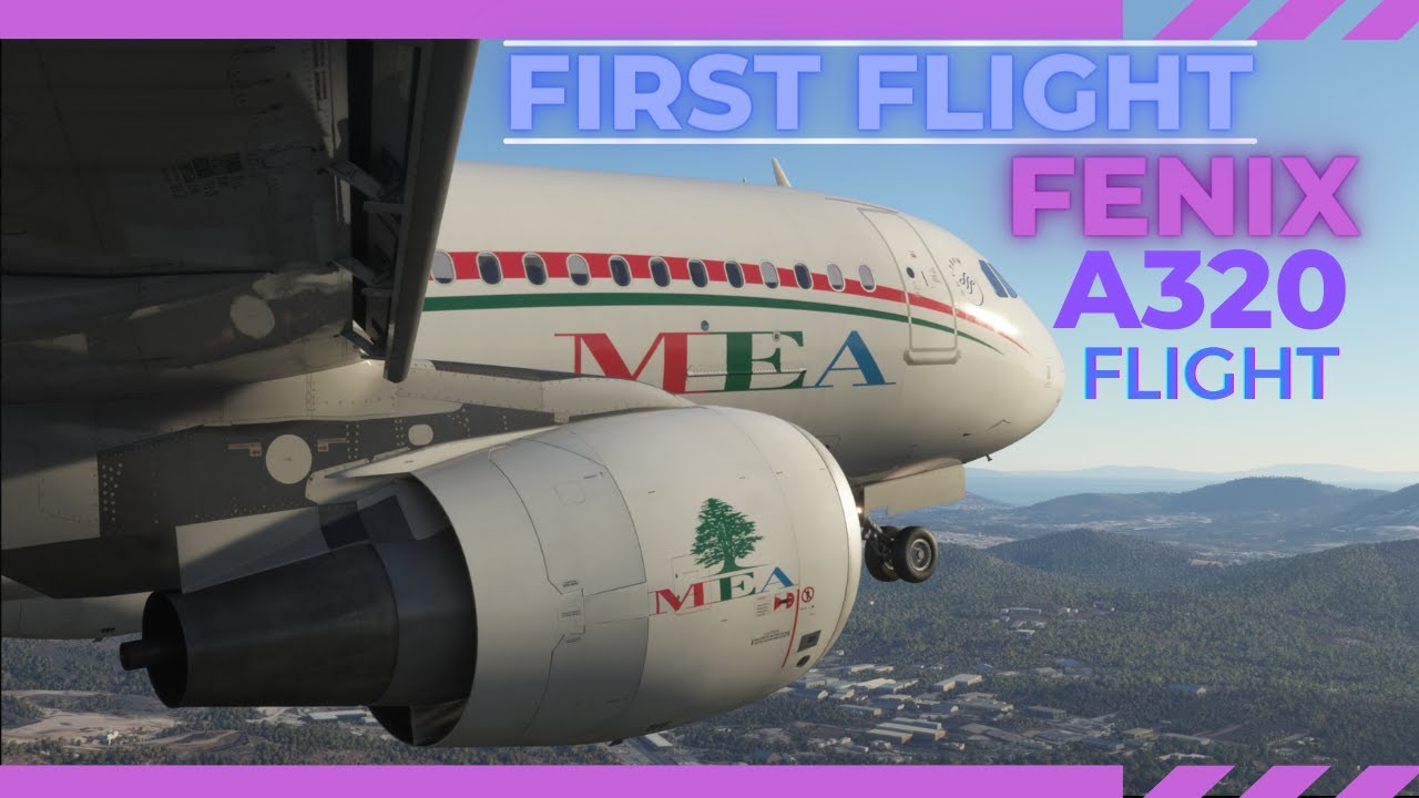 Crazy Fenix Airbus A320 First Landing Microsoft Flight Simulator 2020 ...