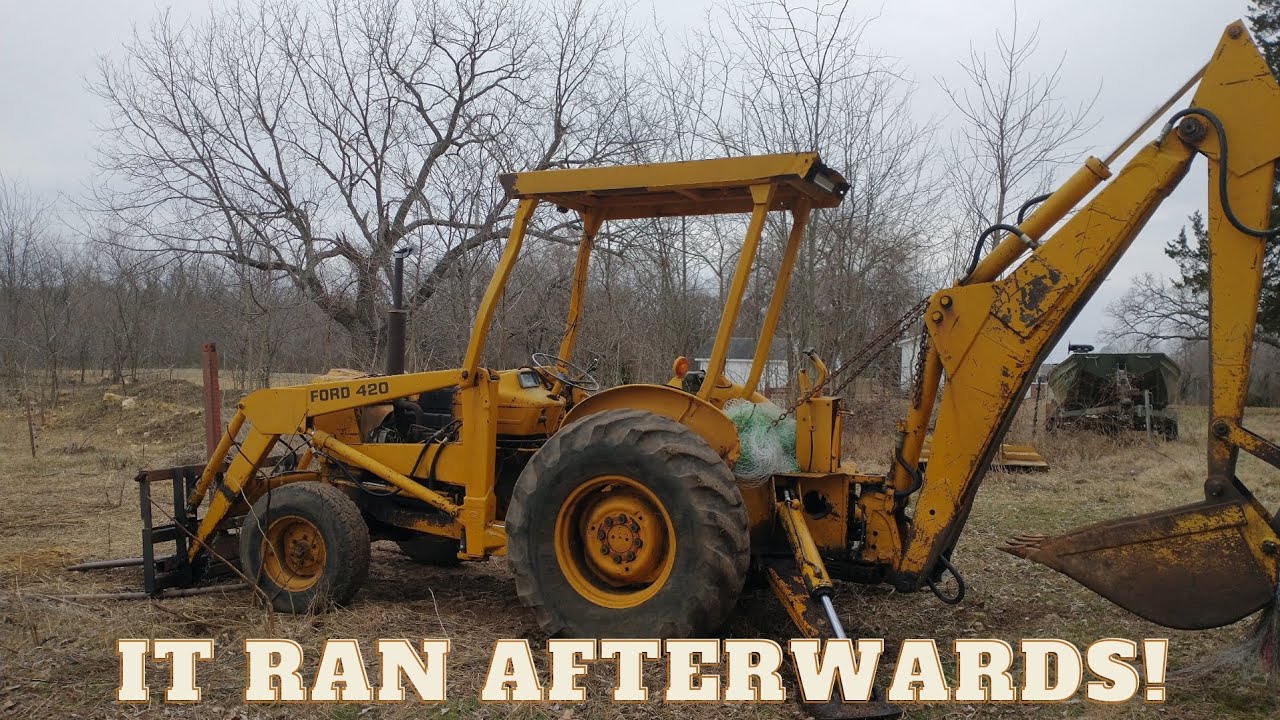 Resealing the CAV Injection Pump on my Ford 420 Backhoe - YouTube
