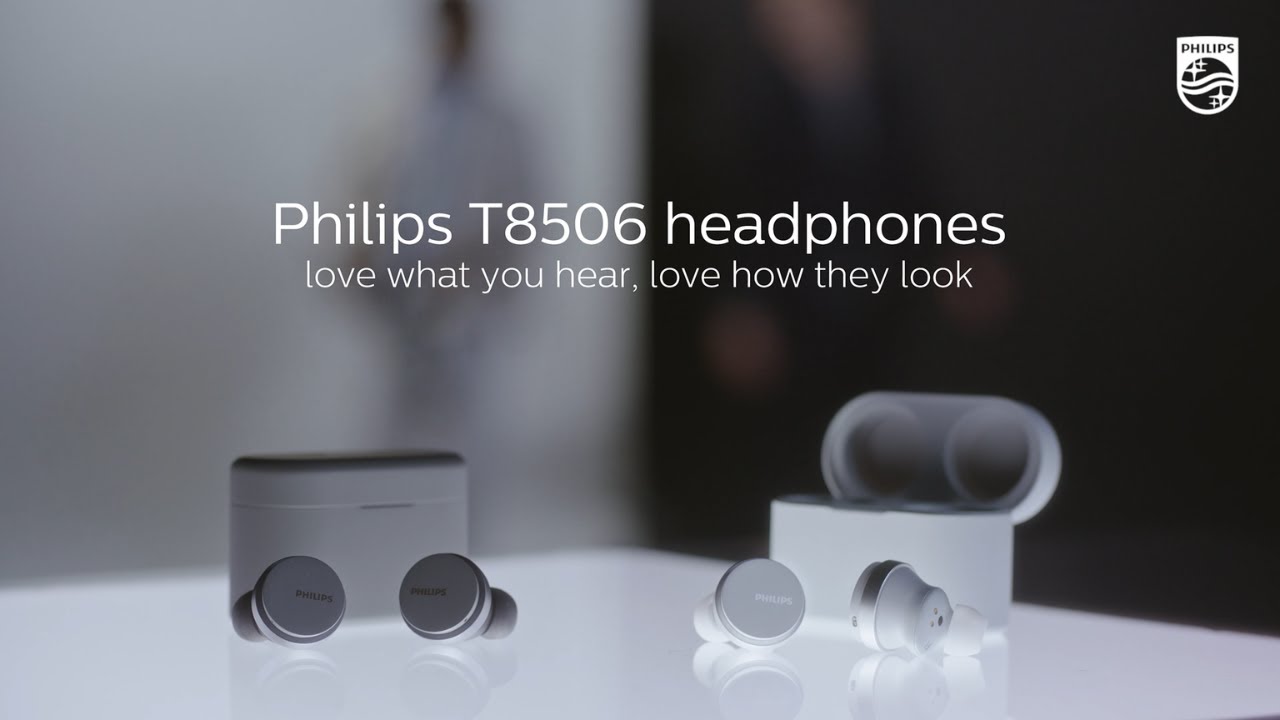 Philips TAT8506 True Wireless Headphones - No wires. All freedom. - YouTube