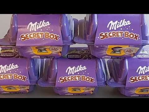 Opening Milka Secret Box - YouTube
