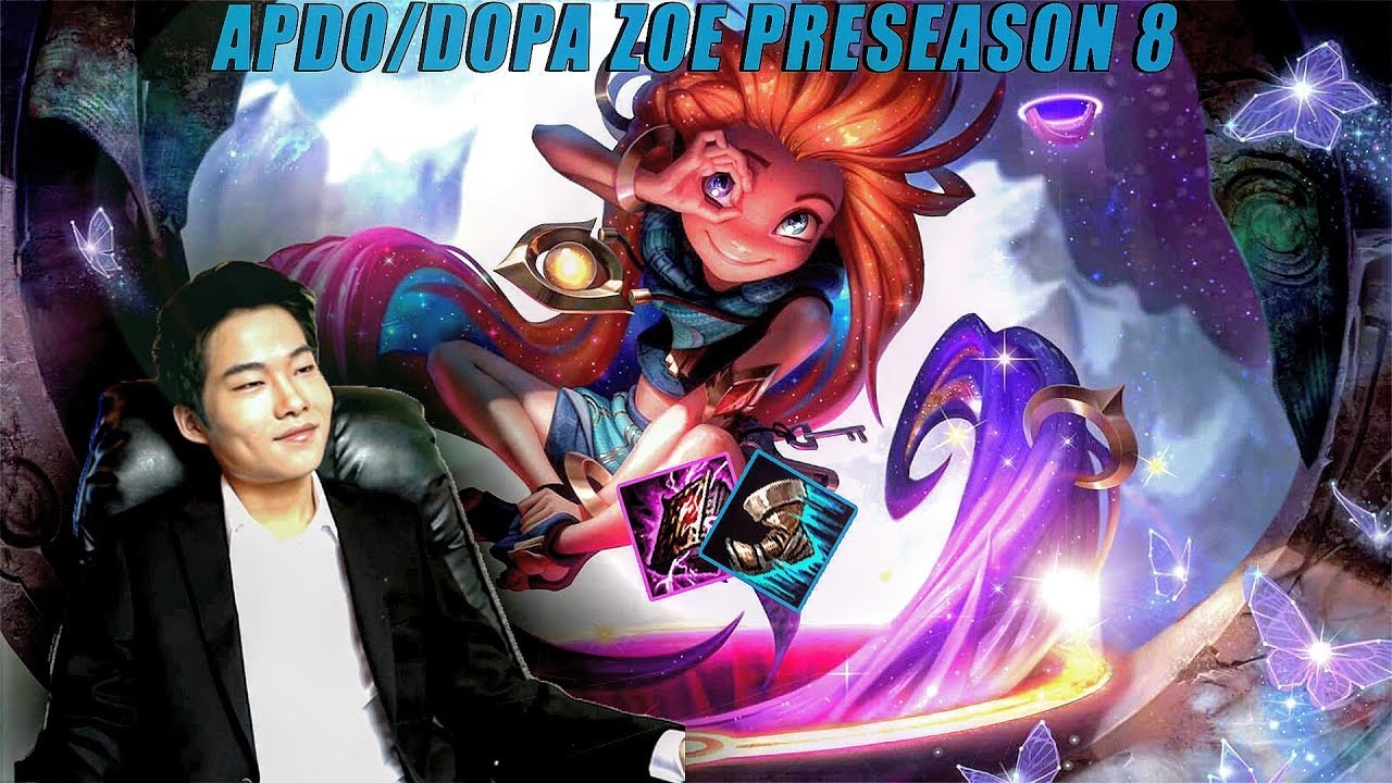 Apdo Dopa Smurf 90% Win Ratio Zoe vs Katarina Preseason 8 League of ...