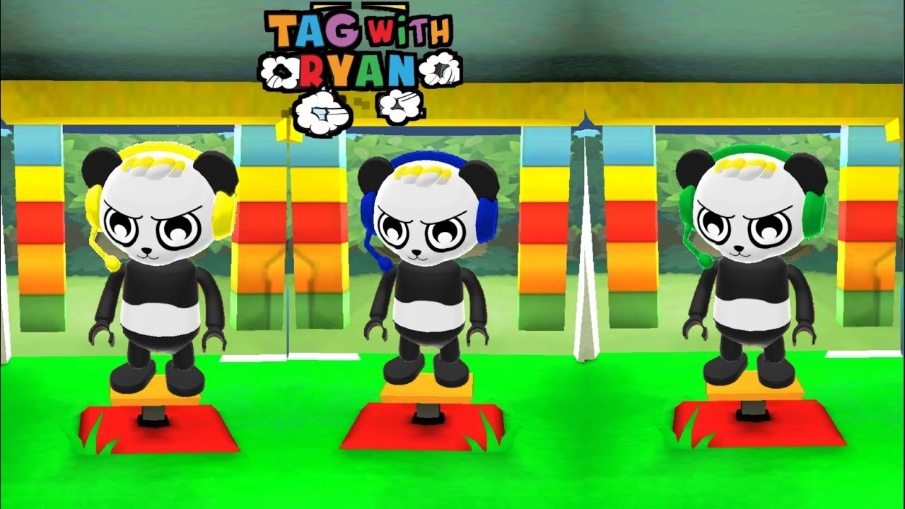 Tag With Ryan Combo Panda New Headphones Gameplay !!! - YouTube
