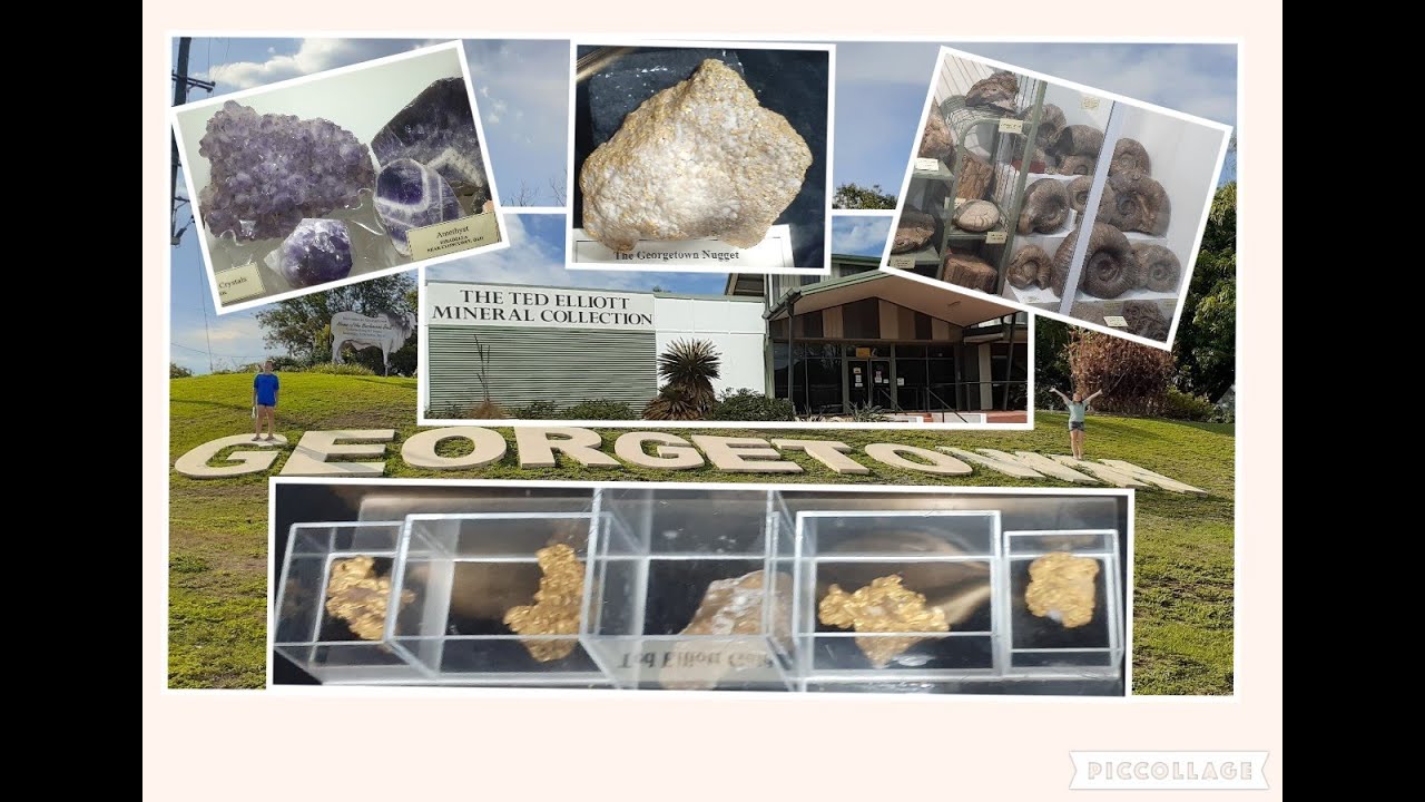 Gold Nuggets And Gemstones At The Ted Elliott Mineral Collection In ...