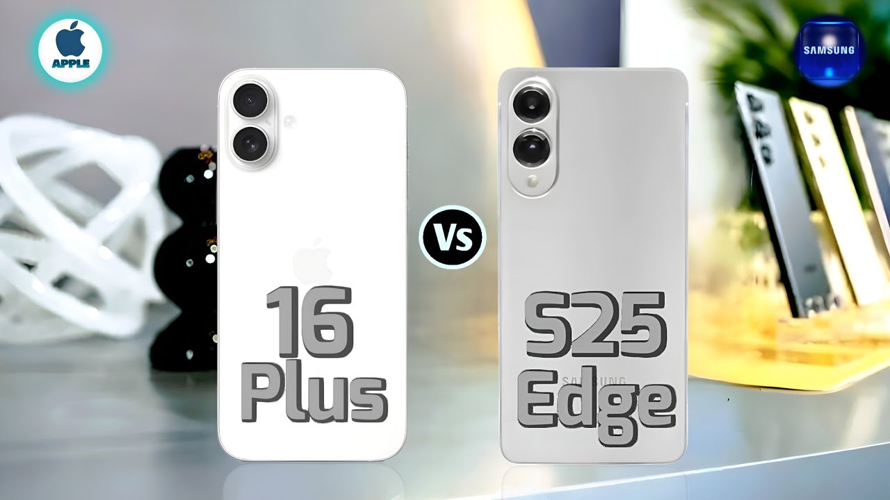 IPhone 16 Plus vs Galaxy S25 Edge 5G - YouTube