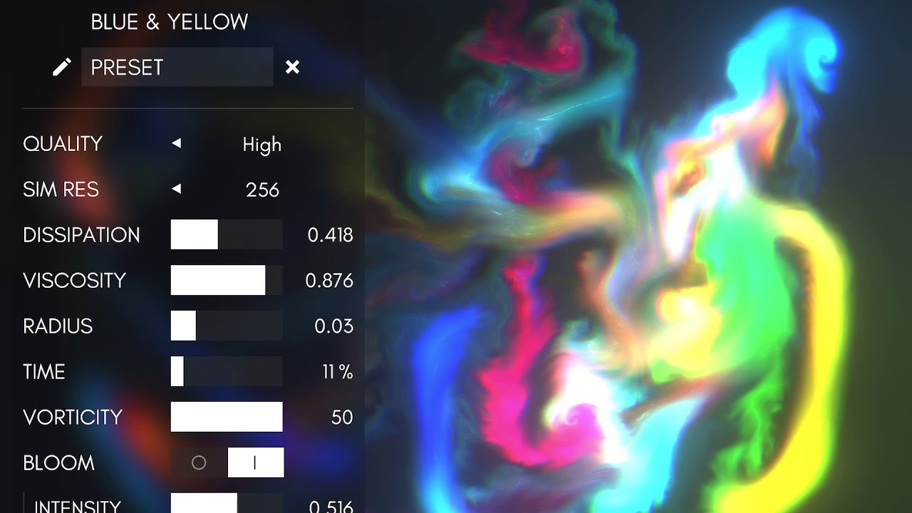 [ iPad : Fluid Simulation App ] Painting in Motion! - YouTube