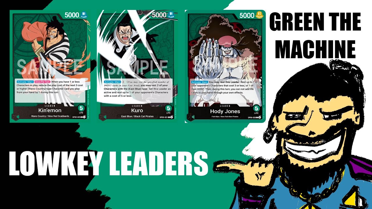 UNDERRATED GREEN LEADERS [OPTCGsim] - YouTube