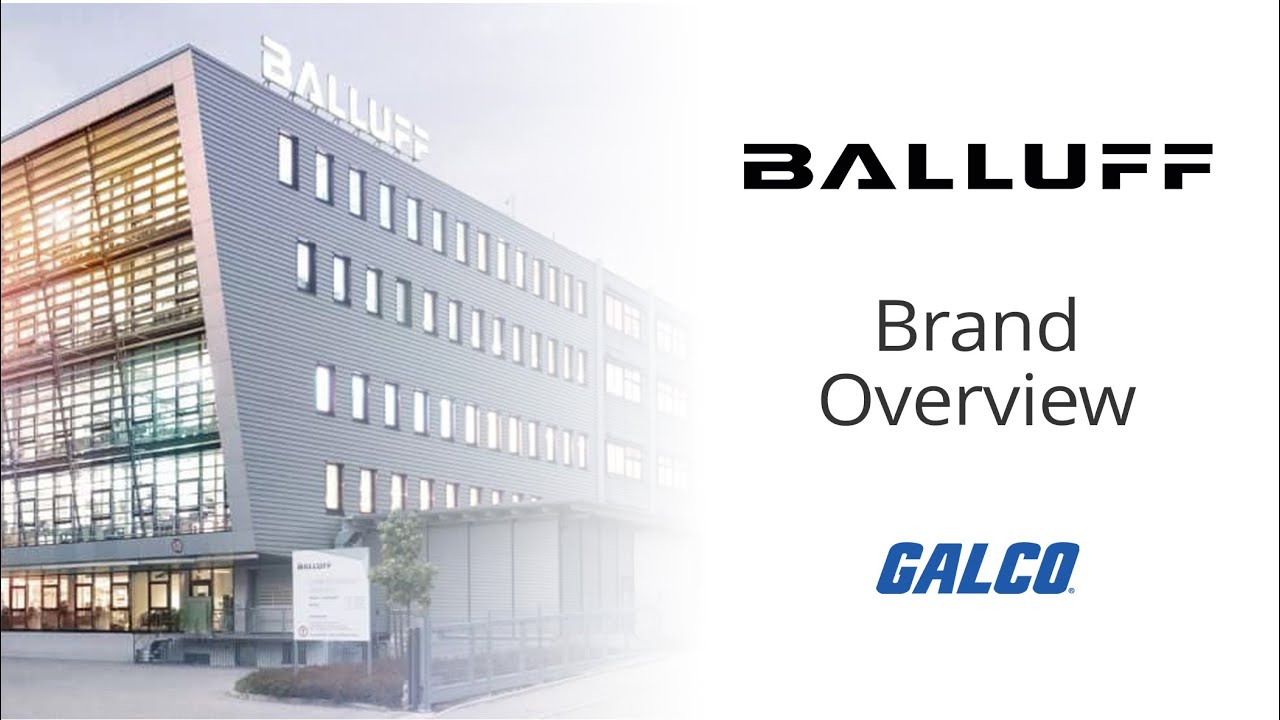 Balluff Brand Overview | Galco - YouTube