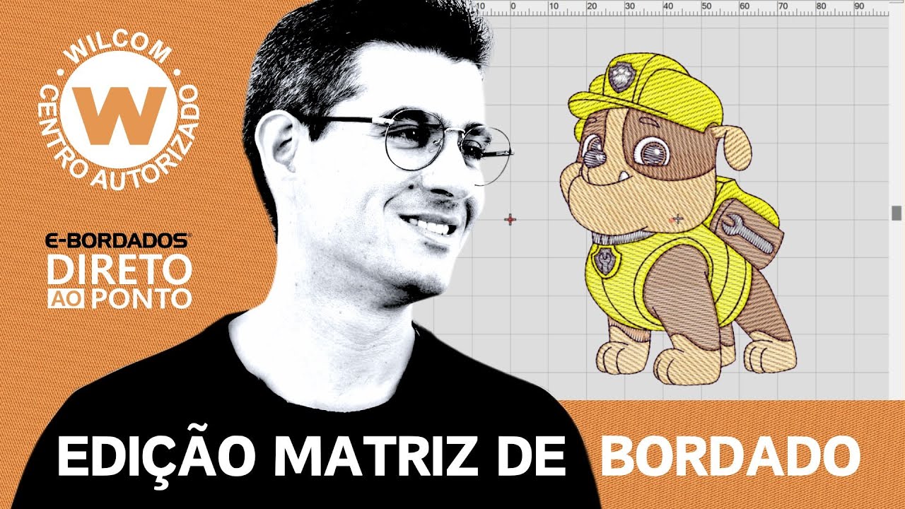 Como Editar Matriz de Bordado no Wilcom Embroidery Studio - Episódio ...