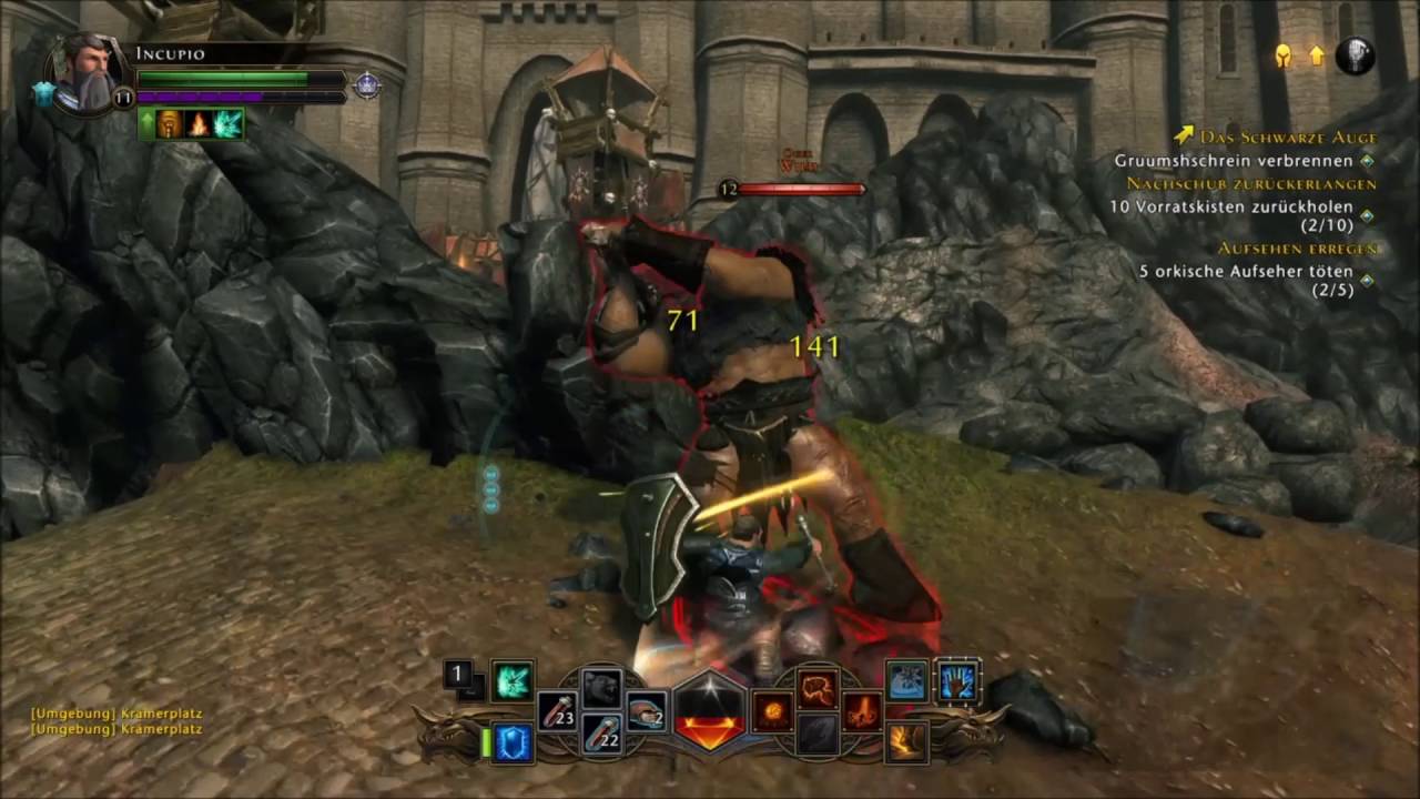 Neverwinter PS4 German Gameplay-angespielt erste Schritte - YouTube