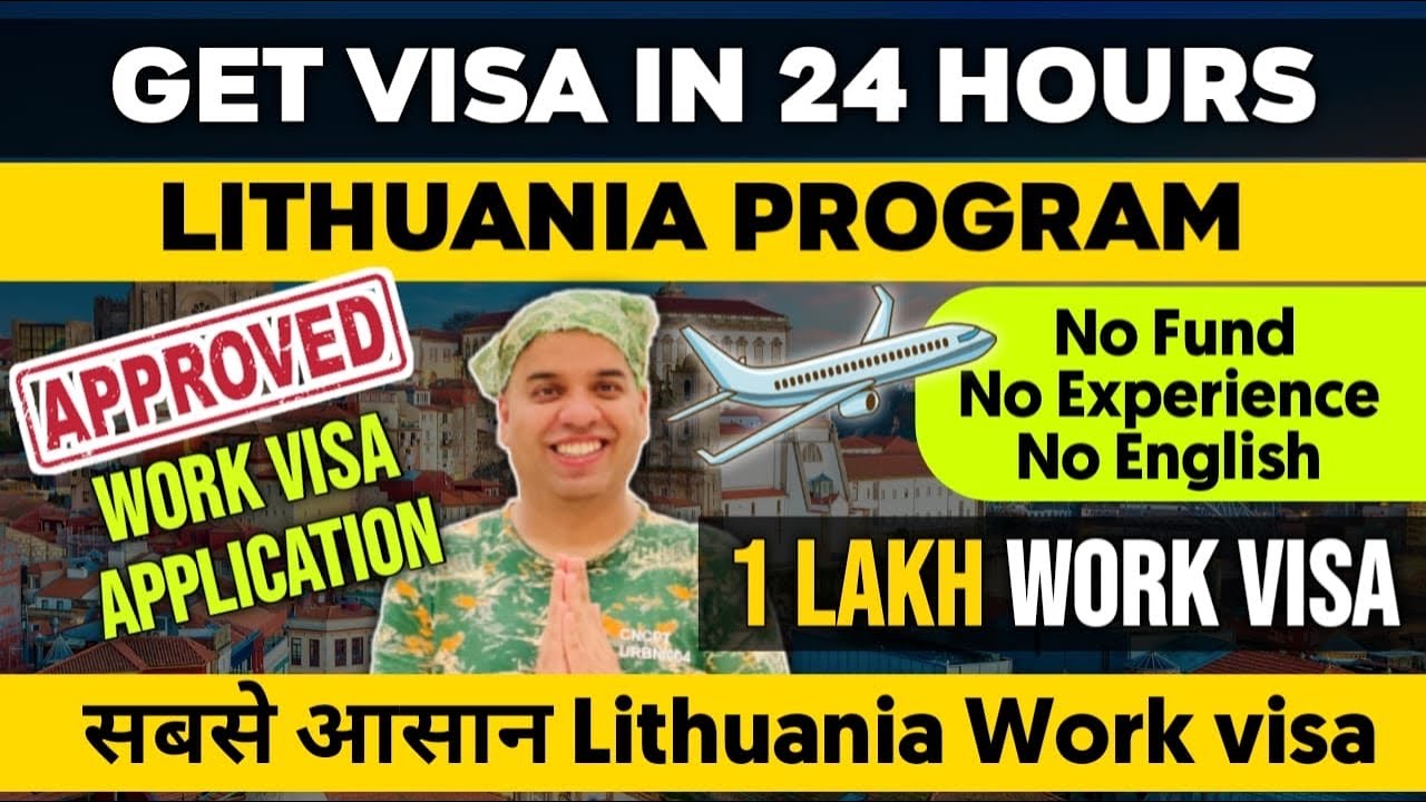 Lithuania Work Permit Visa 2024 | Jobs in Lithuania | Lithuania Work ...