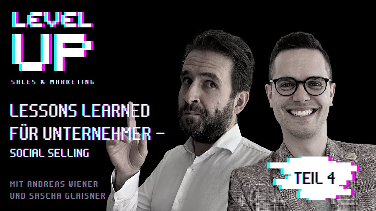 Lessons Learned - Social Selling | Level Up Sales & Marketing - YouTube