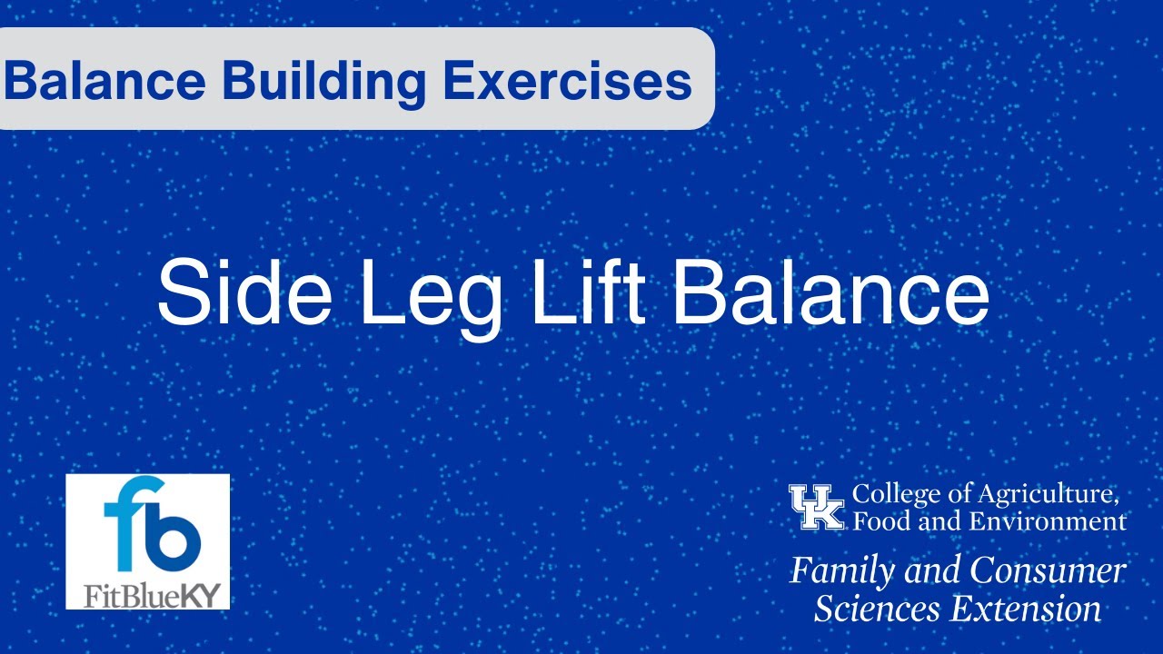 Side Leg Lift Balance - YouTube
