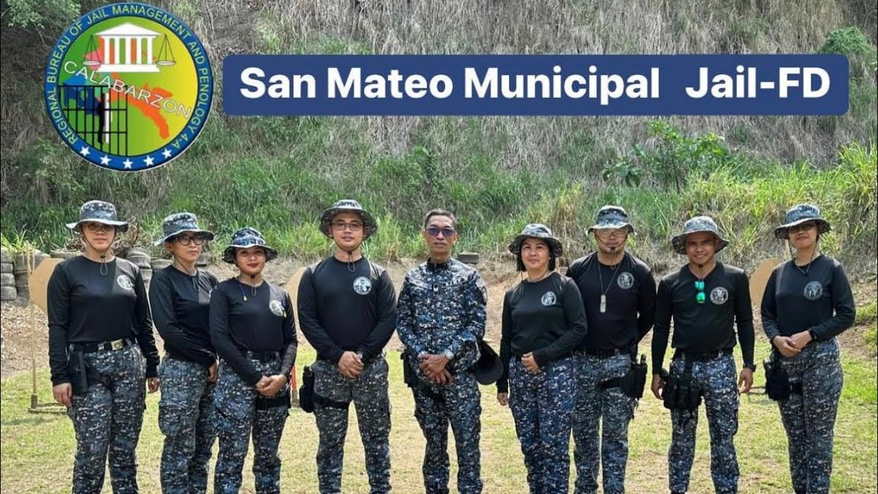 BJMP San Mateo Municipal Jail-FD Firearm proficiency with ONE GUN ...