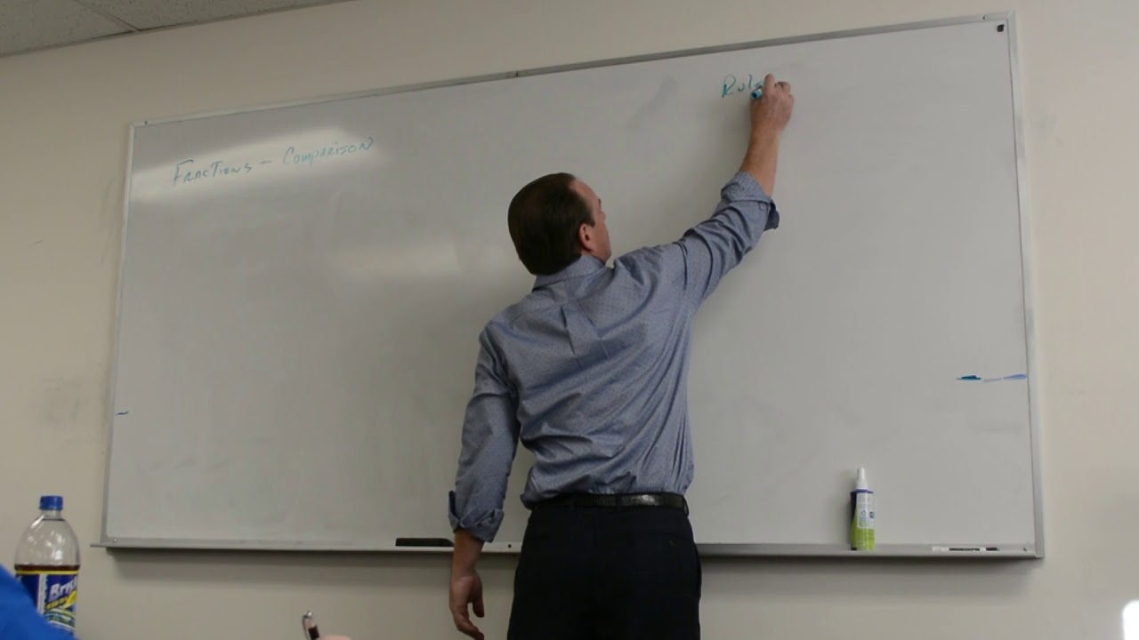 Frac Math Comparison of Fractions - YouTube