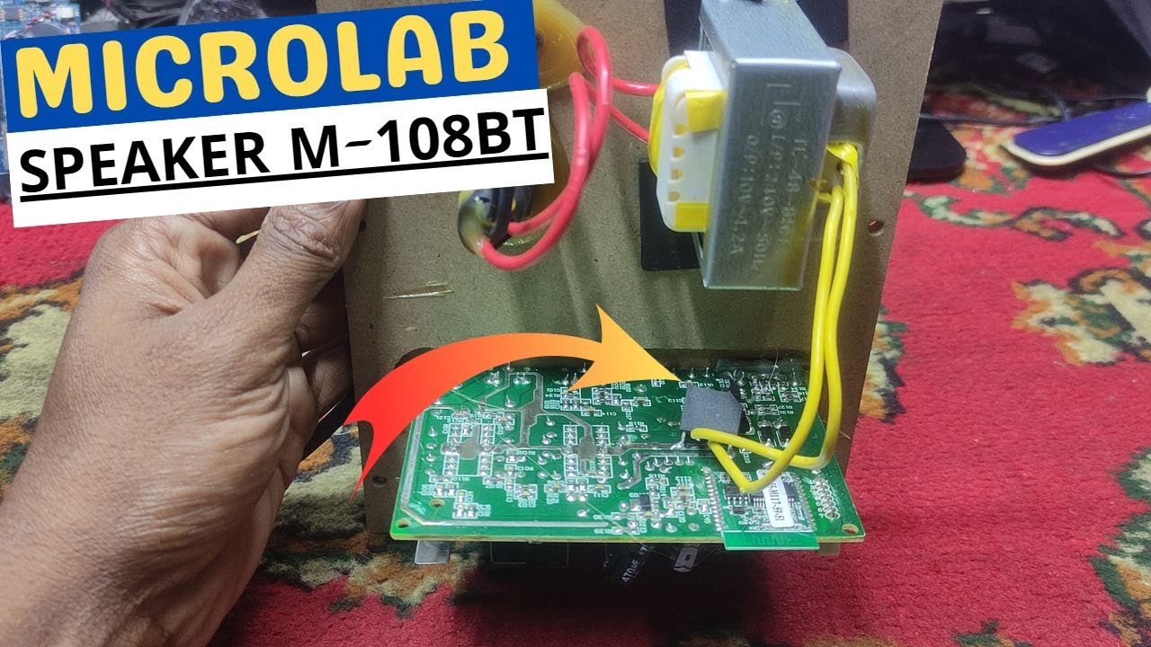 Microlab Speaker M-108BT Repair In Bangla 2023 - YouTube