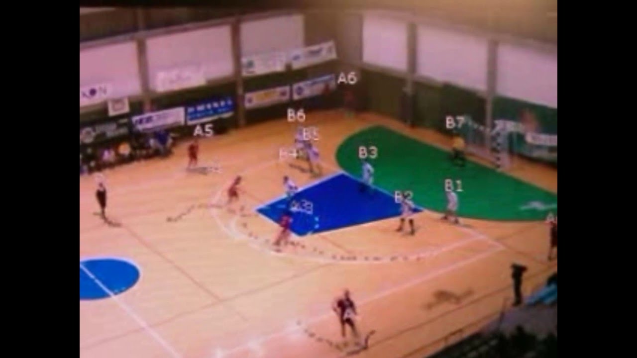 Handball: match analysis by K-Sport - YouTube