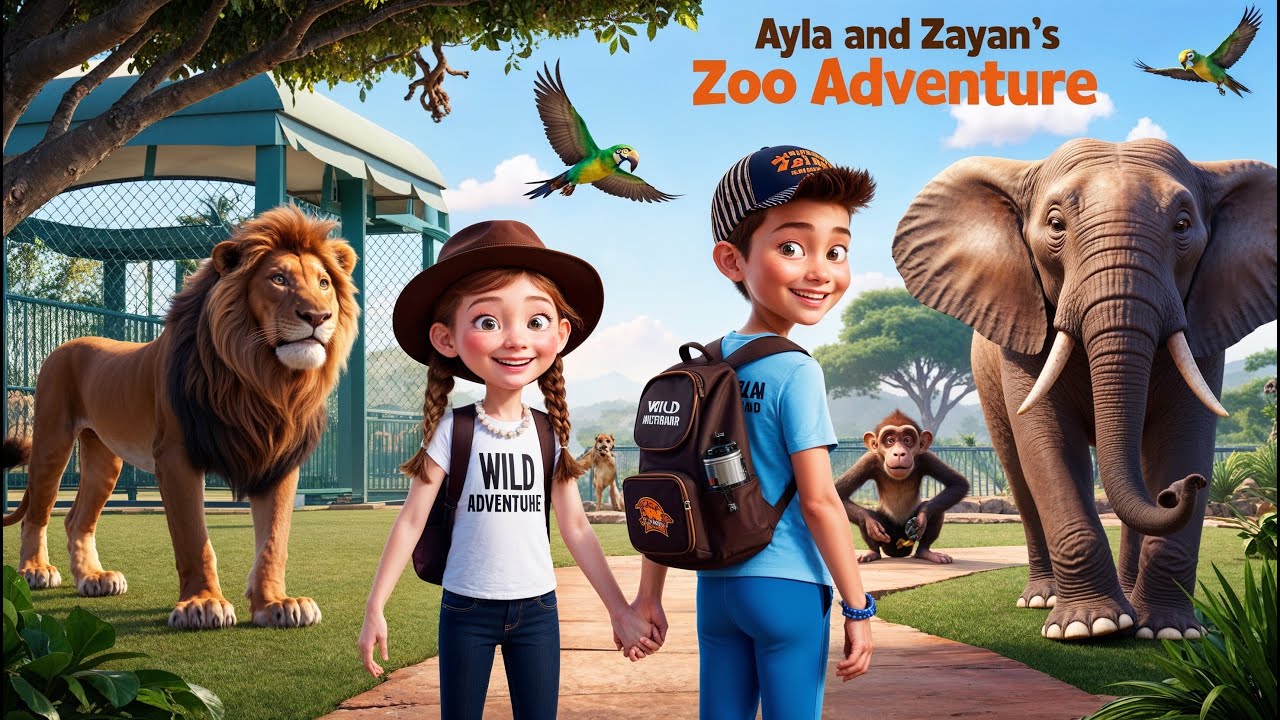 Exciting Safari Adventure: Explore Wild Animals in a Fun Cartoon for ...